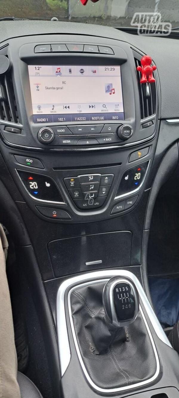 Opel Insignia 2016 Panevēža, ar dzinēja tilpumu 1.60 L un nobraukumu 240 tūkst. km par 4500 €, foto 1 vietnē AUTOMOTO.COM.LV
