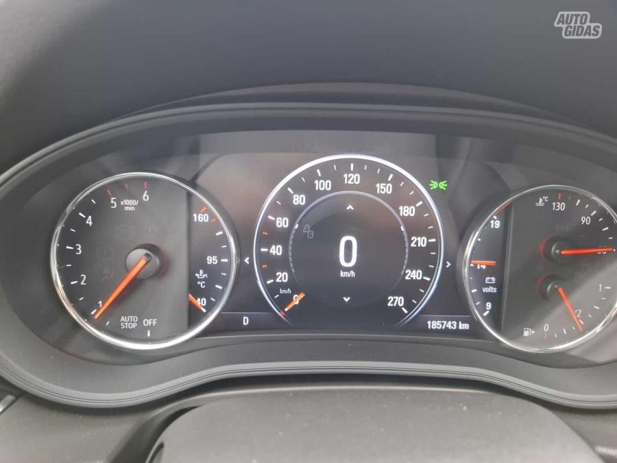Opel Insignia 2017 Marijampole, ar dzinēja tilpumu 2.00 L un nobraukumu 185 tūkst. km par 8800 €, foto 13 vietnē AUTOMOTO.COM.LV