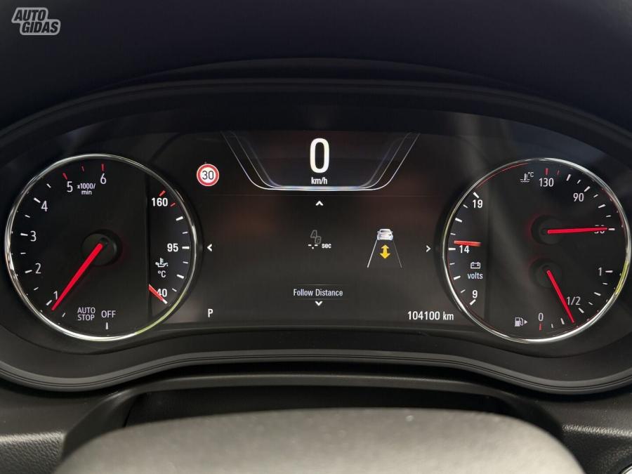 Opel Insignia 2018 Viļņa, ar dzinēja tilpumu 1.60 L un nobraukumu 104 tūkst. km par 10200 €, foto 22 vietnē AUTOMOTO.COM.LV