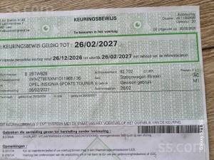 Opel Insignia 2021 in Riga, with an engine capacity of 1.50 L and mileage of 94 thousand km for 13650 €, photo 13 on AUTOMOTO.COM.LV