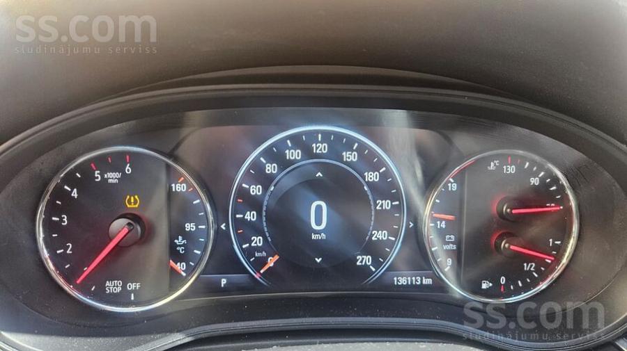 Balts Opel Insignia 2019 Valmiera, ar dzinēja tilpumu 1.60 L un nobraukumu 136 tūkst. km par 8500 €, foto 10 vietnē AUTOMOTO.COM.LV