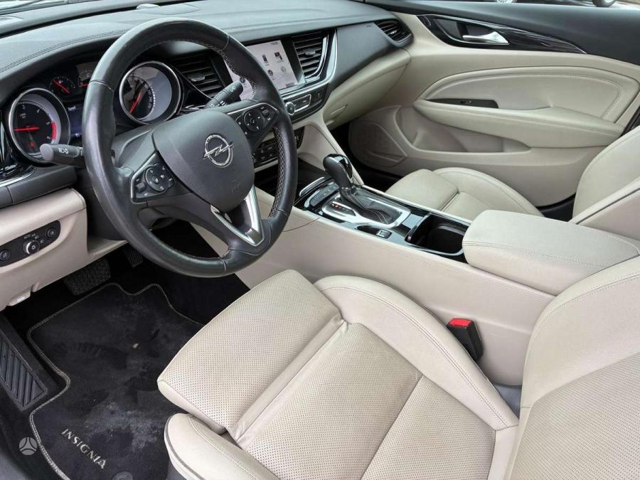 Balts Opel Insignia 2018 Kauņa, ar dzinēja tilpumu 1.96 L un nobraukumu 99 tūkst. km par 14500 €, foto 10 vietnē AUTOMOTO.COM.LV