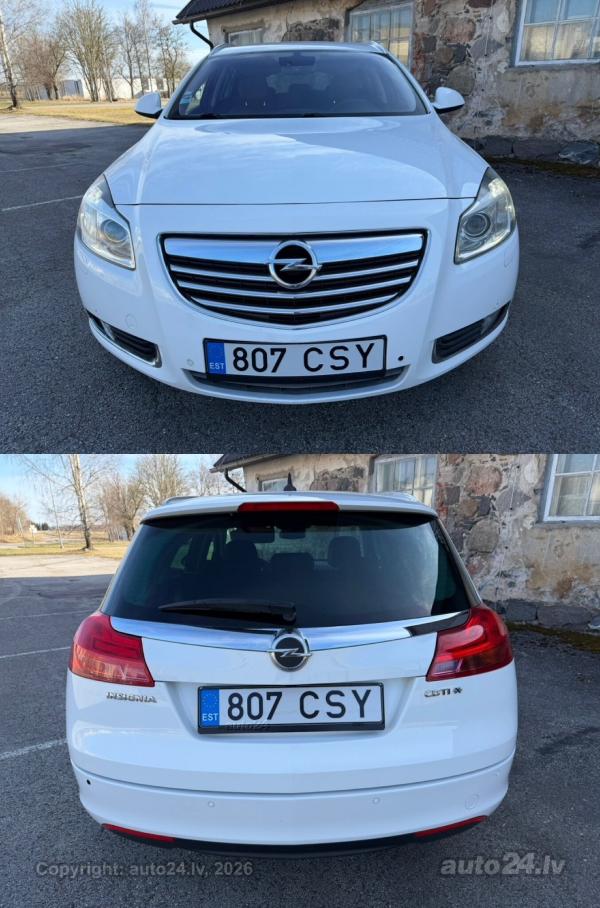White Opel Insignia 2012 in Viljandi, with an engine capacity of 2.00 L and mileage of 277 thousand km for 4990 €, photo 6 on AUTOMOTO.COM.LV