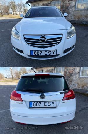 White Opel Insignia 2012 in Viljandi, with an engine capacity of 2.00 L and mileage of 277 thousand km for 4990 €, photo 7 on AUTOMOTO.COM.LV