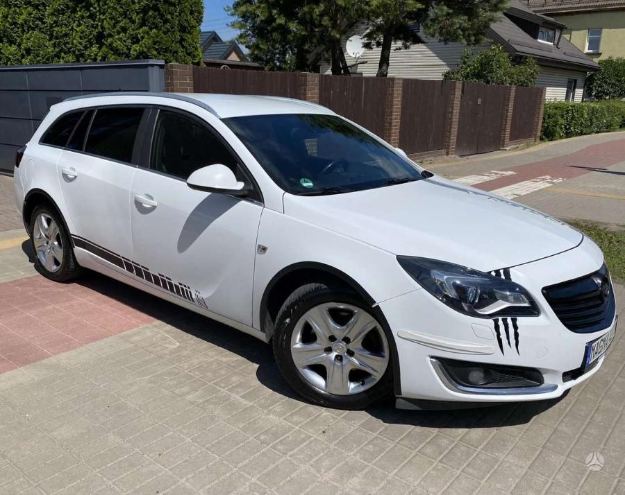 Balts Opel Insignia 2013 Marijampole, ar dzinēja tilpumu 1.96 L un nobraukumu 262 tūkst. km par 4950 €, foto 7 vietnē AUTOMOTO.COM.LV