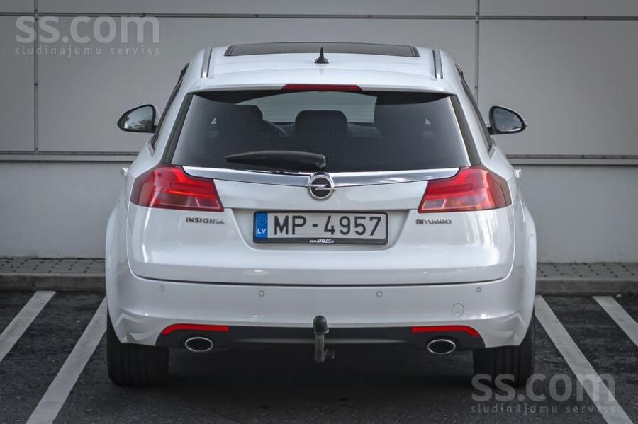 Balts Opel Insignia 2013 Rīga, ar dzinēja tilpumu 2.00 L un nobraukumu 268 tūkst. km par 5490 €, foto 6 vietnē AUTOMOTO.COM.LV