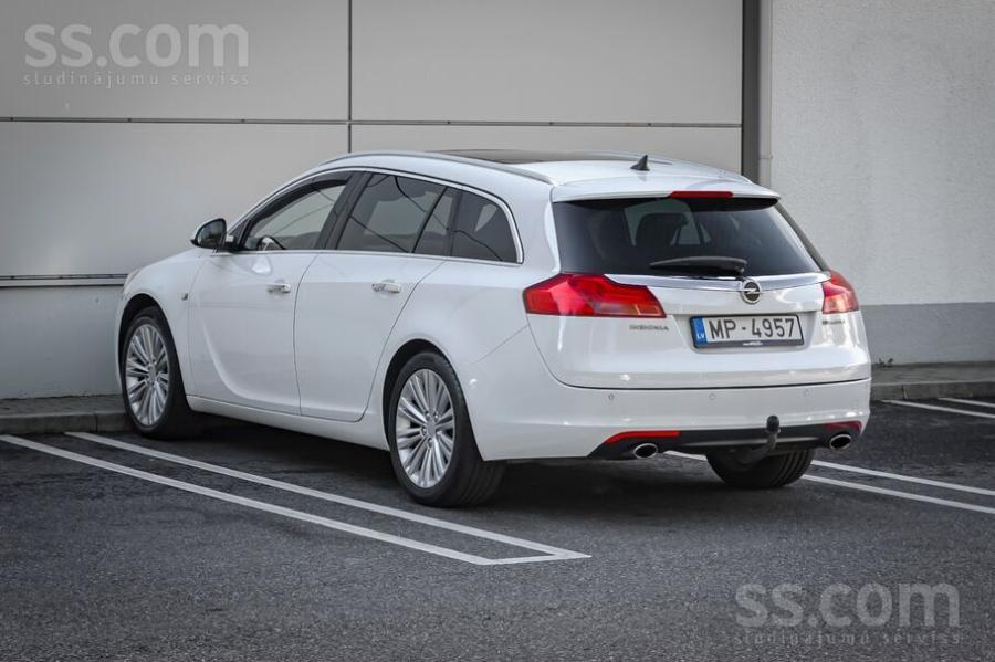 Balts Opel Insignia 2013 Rīga, ar dzinēja tilpumu 2.00 L un nobraukumu 268 tūkst. km par 5490 €, foto 7 vietnē AUTOMOTO.COM.LV