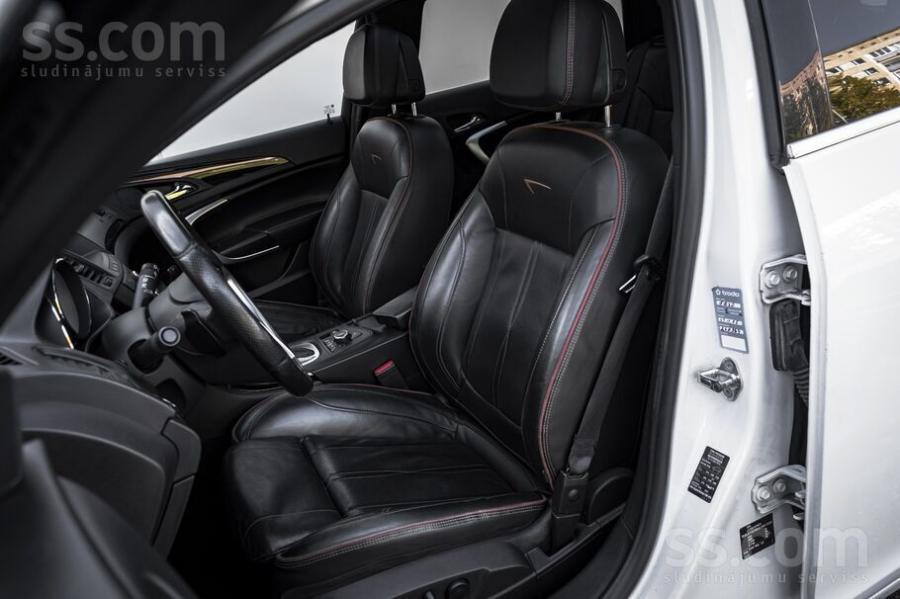 Balts Opel Insignia 2013 Rīga, ar dzinēja tilpumu 2.00 L un nobraukumu 268 tūkst. km par 5490 €, foto 10 vietnē AUTOMOTO.COM.LV