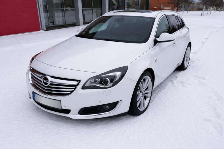 Balts Opel Insignia 2015 Šauļi, ar dzinēja tilpumu 2.00 L un nobraukumu 194 tūkst. km par 5450 €, foto 1 vietnē AUTOMOTO.COM.LV