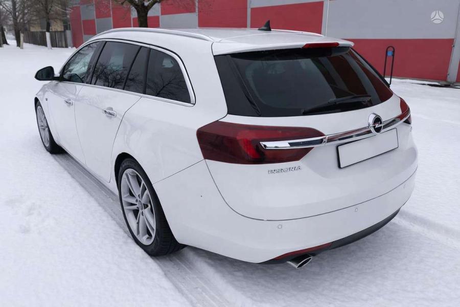 Balts Opel Insignia 2015 Šauļi, ar dzinēja tilpumu 2.00 L un nobraukumu 194 tūkst. km par 5450 €, foto 6 vietnē AUTOMOTO.COM.LV