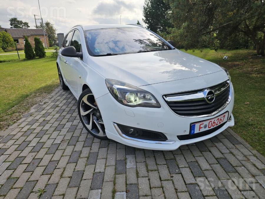 Balts Opel Insignia 2015 Rīga, ar dzinēja tilpumu 2.00 L un nobraukumu 222 tūkst. km par 7600 €, foto 6 vietnē AUTOMOTO.COM.LV