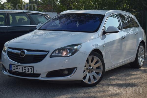 Balts Opel Insignia 2015 Kuldīga, ar dzinēja tilpumu 2.00 L un nobraukumu 0 tūkst. km par 6550 €, foto 1 vietnē AUTOMOTO.COM.LV