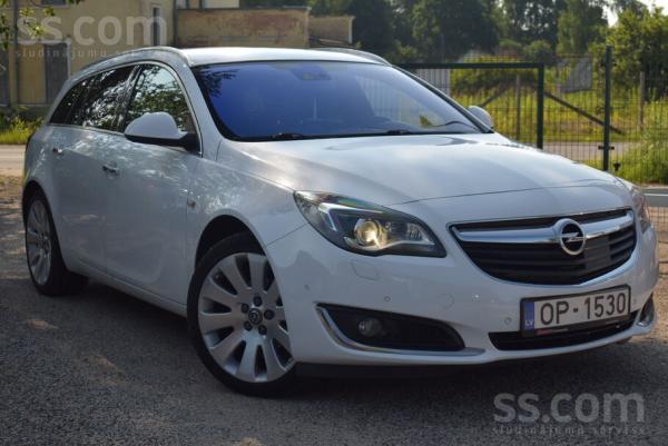 Balts Opel Insignia 2015 Kuldīga, ar dzinēja tilpumu 2.00 L un nobraukumu 0 tūkst. km par 6550 €, foto 3 vietnē AUTOMOTO.COM.LV