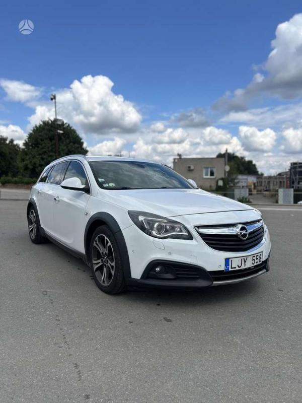 Balts Opel Insignia 2015 Kauņa, ar dzinēja tilpumu 1.96 L un nobraukumu 284 tūkst. km par 4350 €, foto 1 vietnē AUTOMOTO.COM.LV