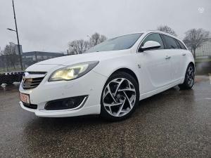 White Opel Insignia 2016 in Kaunas, with an engine capacity of 1.96 L and mileage of 222 thousand km for 6850 €, photo  on AUTOMOTO.COM.LV