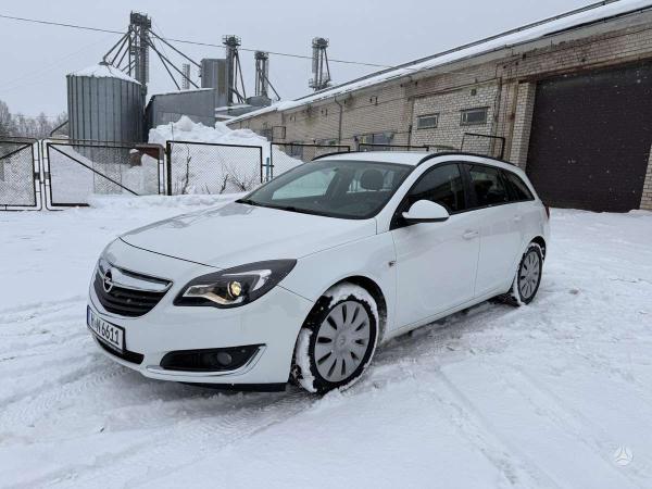Balts Opel Insignia 2016 Panevēža, ar dzinēja tilpumu 1.60 L un nobraukumu 253 tūkst. km par 6600 €, foto 1 vietnē AUTOMOTO.COM.LV