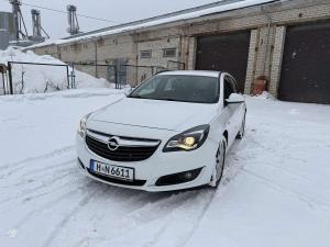 White Opel Insignia 2016 in Panevezys, with an engine capacity of 1.60 L and mileage of 253 thousand km for 6600 €, photo 6 on AUTOMOTO.COM.LV