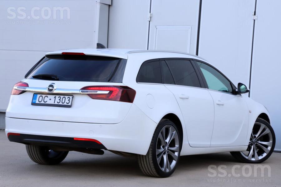 Balts Opel Insignia 2016 Tukums, ar dzinēja tilpumu 1.60 L un nobraukumu 251 tūkst. km par 5950 €, foto 5 vietnē AUTOMOTO.COM.LV