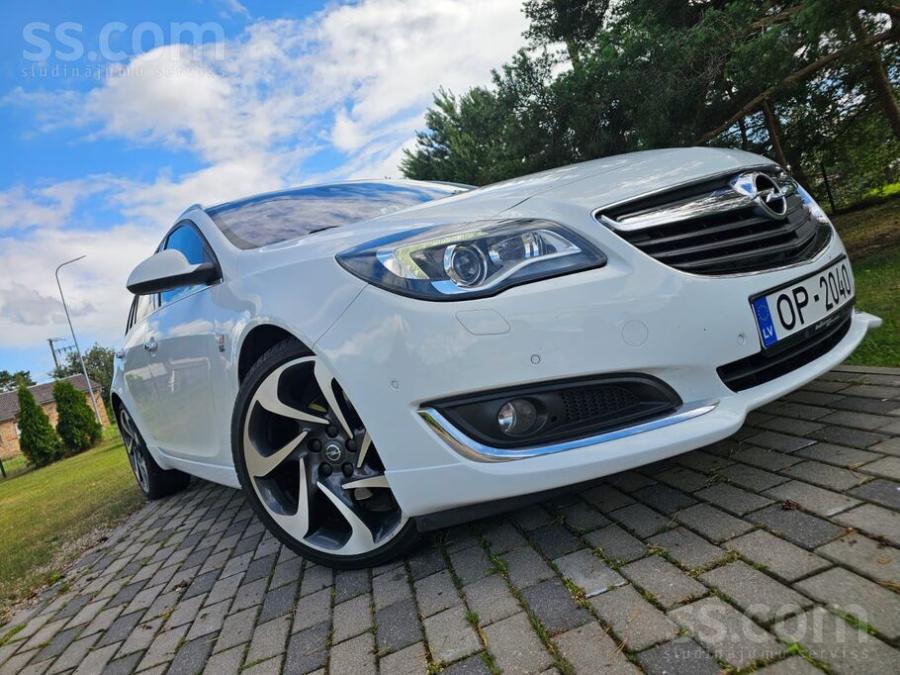 Balts Opel Insignia 2016 Rīga, ar dzinēja tilpumu 2.00 L un nobraukumu 268 tūkst. km par 7600 €, foto 6 vietnē AUTOMOTO.COM.LV