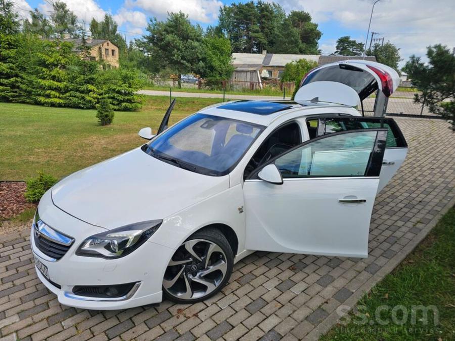 Balts Opel Insignia 2016 Rīga, ar dzinēja tilpumu 2.00 L un nobraukumu 268 tūkst. km par 7600 €, foto 17 vietnē AUTOMOTO.COM.LV