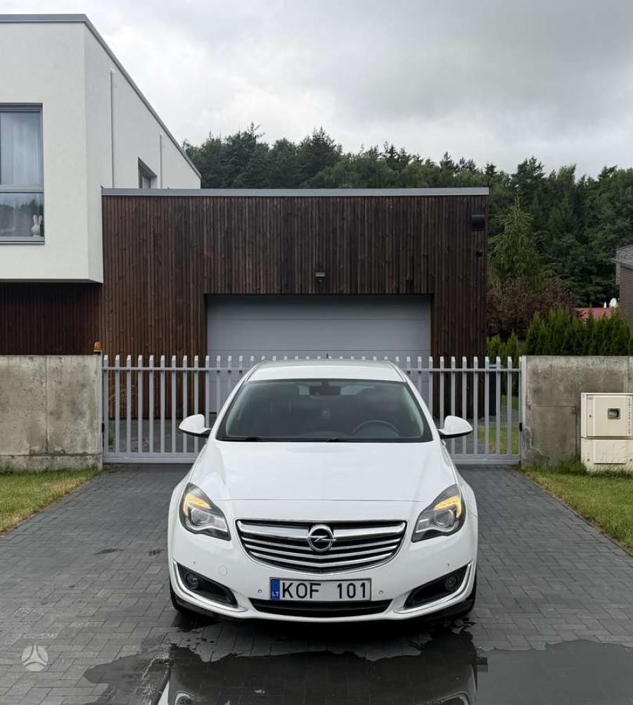 Balts Opel Insignia 2016 Viļņa, ar dzinēja tilpumu 1.96 L un nobraukumu 260 tūkst. km par 4500 €, foto 4 vietnē AUTOMOTO.COM.LV