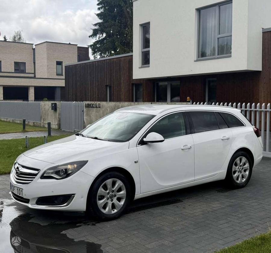 Balts Opel Insignia 2016 Viļņa, ar dzinēja tilpumu 1.96 L un nobraukumu 260 tūkst. km par 4500 €, foto 6 vietnē AUTOMOTO.COM.LV