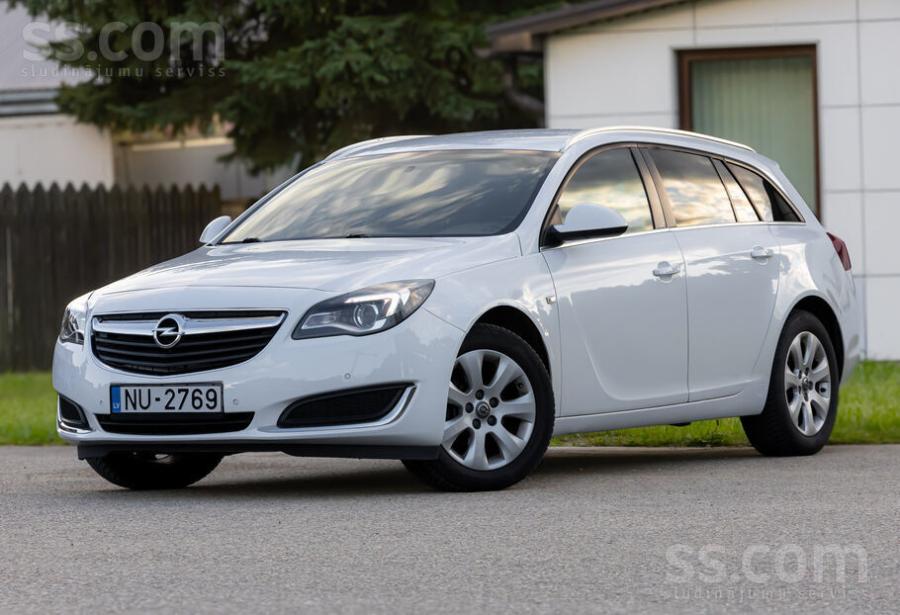 Balts Opel Insignia 2016 Jelgava, ar dzinēja tilpumu 1.60 L un nobraukumu 277 tūkst. km par 6100 €, foto 5 vietnē AUTOMOTO.COM.LV