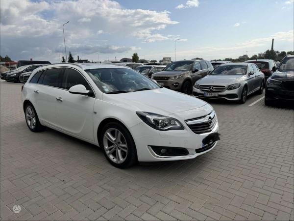 Balts Opel Insignia 2016 Tauragė, ar dzinēja tilpumu 1.96 L un nobraukumu 197 tūkst. km par 5250 €, foto 6 vietnē AUTOMOTO.COM.LV