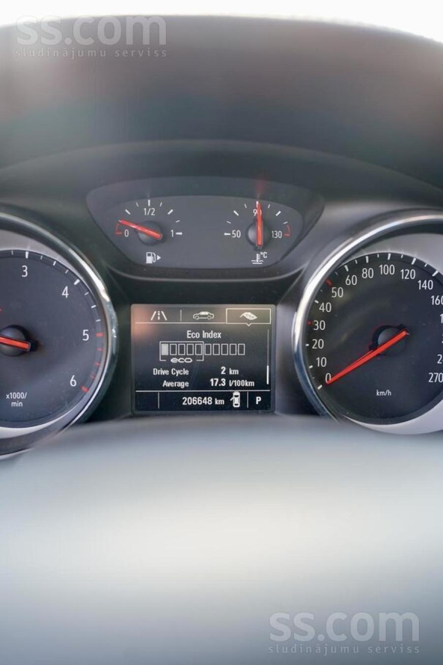 Balts Opel Insignia 2019 Rīga, ar dzinēja tilpumu 1.60 L un nobraukumu 209 tūkst. km par 9500 €, foto 8 vietnē AUTOMOTO.COM.LV