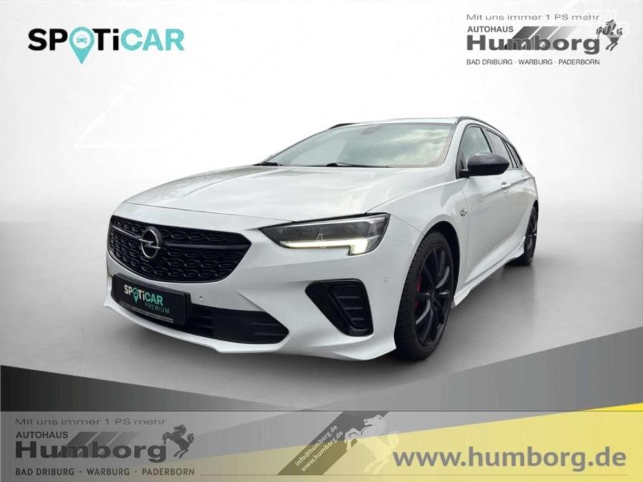 White Opel Insignia 2020 in Kaunas, with an engine capacity of 2.00 L and mileage of 27 thousand km for 31536 €, photo 1 on AUTOMOTO.COM.LV