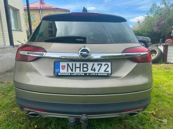 Dzeltens Opel Insignia 2014 Viļņa, ar dzinēja tilpumu 1.96 L un nobraukumu 230 tūkst. km par 5200 €, foto 6 vietnē AUTOMOTO.COM.LV