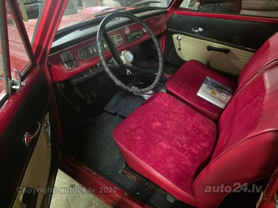Sarkans Opel Kadett 1964 Tallina, ar dzinēja tilpumu 0.80 L un nobraukumu 0 tūkst. km par 2500 €, foto 6 vietnē AUTOMOTO.COM.LV