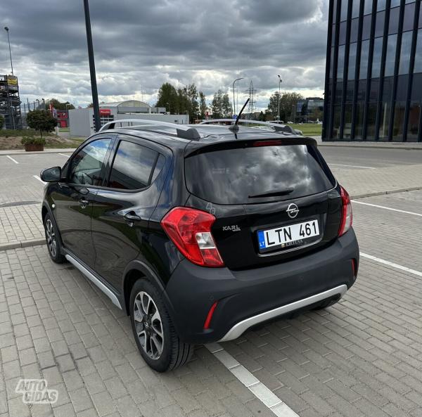 Black Opel Karl 2019 in Kaunas, with an engine capacity of 1.00 L and mileage of 80 thousand km for 5500 €, photo 6 on AUTOMOTO.COM.LV