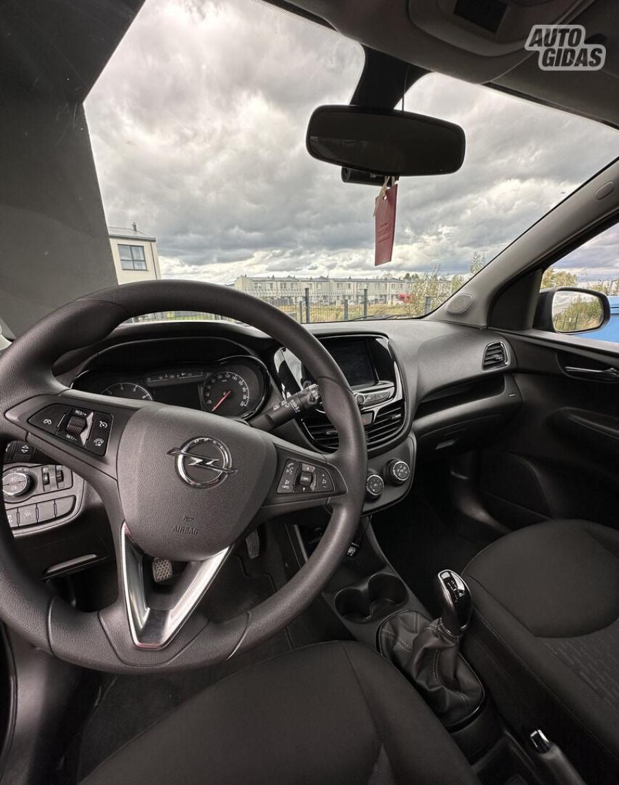 Melns Opel Karl 2019 Kauņa, ar dzinēja tilpumu 1.00 L un nobraukumu 80 tūkst. km par 5500 €, foto 10 vietnē AUTOMOTO.COM.LV