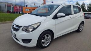 White Opel Karl 2015 in Kaunas, with an engine capacity of 1.00 L and mileage of 179 thousand km for 3900 €, photo  on AUTOMOTO.COM.LV