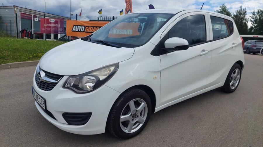 Balts Opel Karl 2015 Kauņa, ar dzinēja tilpumu 1.00 L un nobraukumu 179 tūkst. km par 3900 €, foto 1 vietnē AUTOMOTO.COM.LV