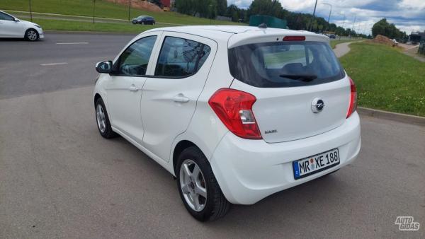 White Opel Karl 2015 in Kaunas, with an engine capacity of 1.00 L and mileage of 179 thousand km for 3900 €, photo 3 on AUTOMOTO.COM.LV
