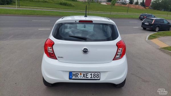 White Opel Karl 2015 in Kaunas, with an engine capacity of 1.00 L and mileage of 179 thousand km for 3900 €, photo 4 on AUTOMOTO.COM.LV