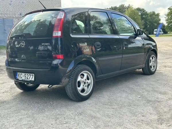 Melns Opel Meriva 2003 Grobiņa, ar dzinēja tilpumu 1.70 L un nobraukumu 248 tūkst. km par 1490 €, foto 4 vietnē AUTOMOTO.COM.LV