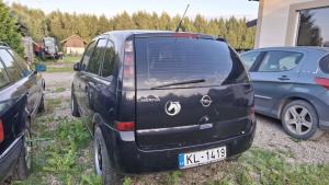 Black Opel Meriva 2004 in Liepaja, with an engine capacity of 1.80 L and mileage of 190 thousand km for 450 €, photo  on AUTOMOTO.COM.LV