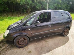 Melns Opel Meriva 2004 Kauņa, ar dzinēja tilpumu 1.80 L un nobraukumu 357 tūkst. km par 330 €, foto  vietnē AUTOMOTO.COM.LV