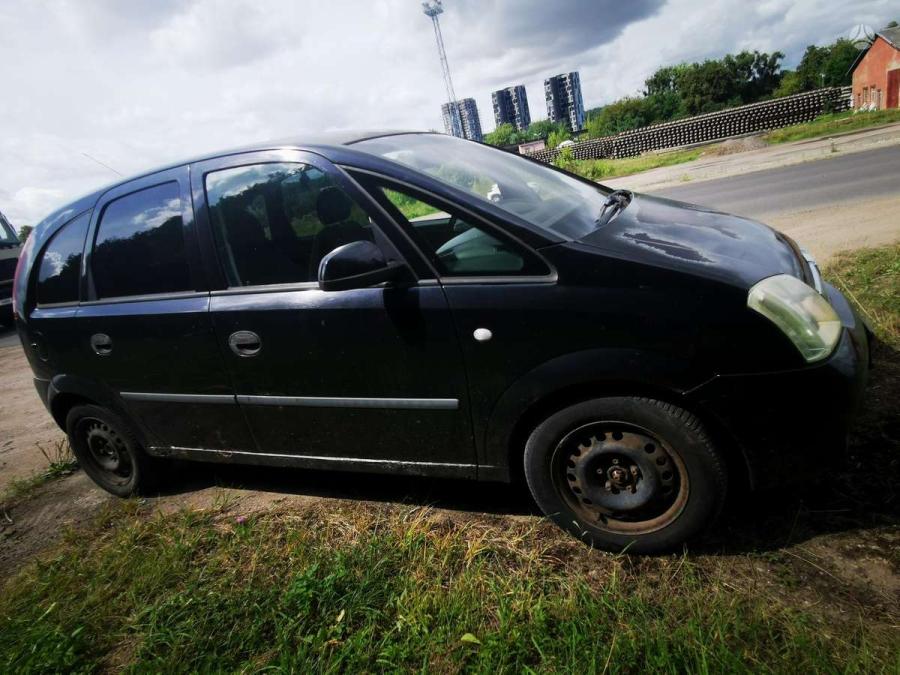 Melns Opel Meriva 2004 Kauņa, ar dzinēja tilpumu 1.80 L un nobraukumu 357 tūkst. km par 330 €, foto 6 vietnē AUTOMOTO.COM.LV