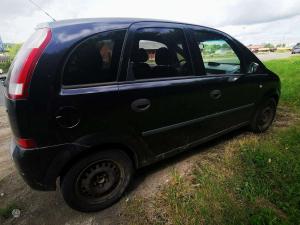 Melns Opel Meriva 2004 Kauņa, ar dzinēja tilpumu 1.80 L un nobraukumu 357 tūkst. km par 330 €, foto 7 vietnē AUTOMOTO.COM.LV