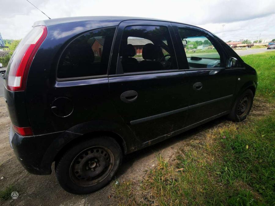 Melns Opel Meriva 2004 Kauņa, ar dzinēja tilpumu 1.80 L un nobraukumu 357 tūkst. km par 330 €, foto 7 vietnē AUTOMOTO.COM.LV