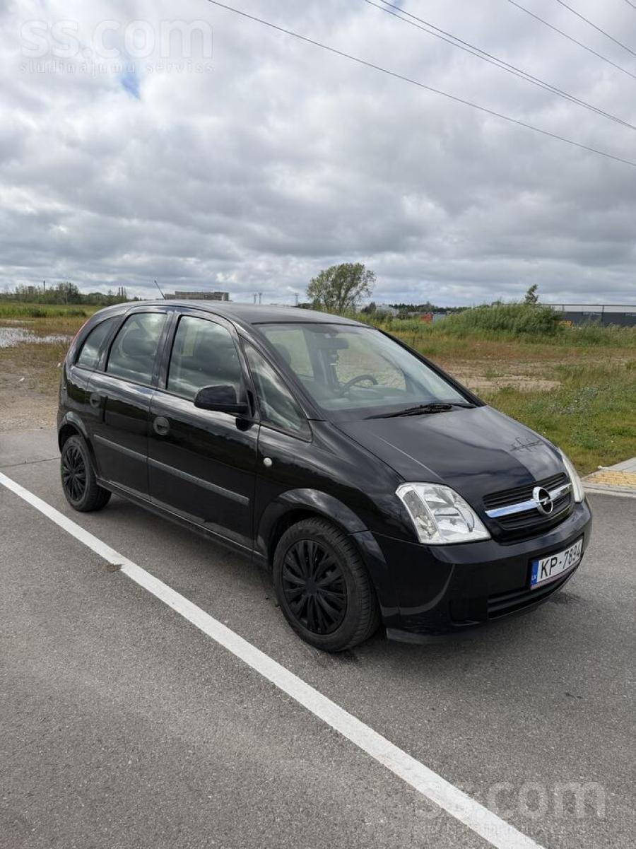 Melns Opel Meriva 2004 Liepāja, ar dzinēja tilpumu 1.70 L un nobraukumu 265 tūkst. km par 1700 €, foto 4 vietnē AUTOMOTO.COM.LV