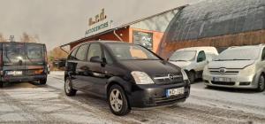 Black Opel Meriva 2005 in Valmiera, with an engine capacity of 1.70 L and mileage of 258 thousand km for 1450 €, photo  on AUTOMOTO.COM.LV