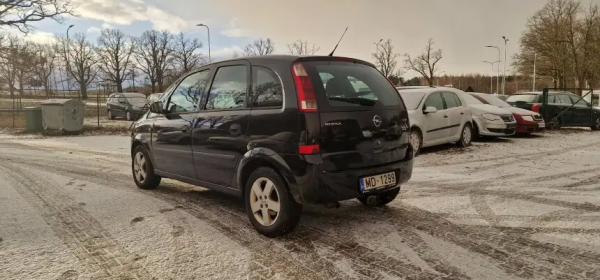 Melns Opel Meriva 2005 Valmiera, ar dzinēja tilpumu 1.70 L un nobraukumu 258 tūkst. km par 1450 €, foto 4 vietnē AUTOMOTO.COM.LV