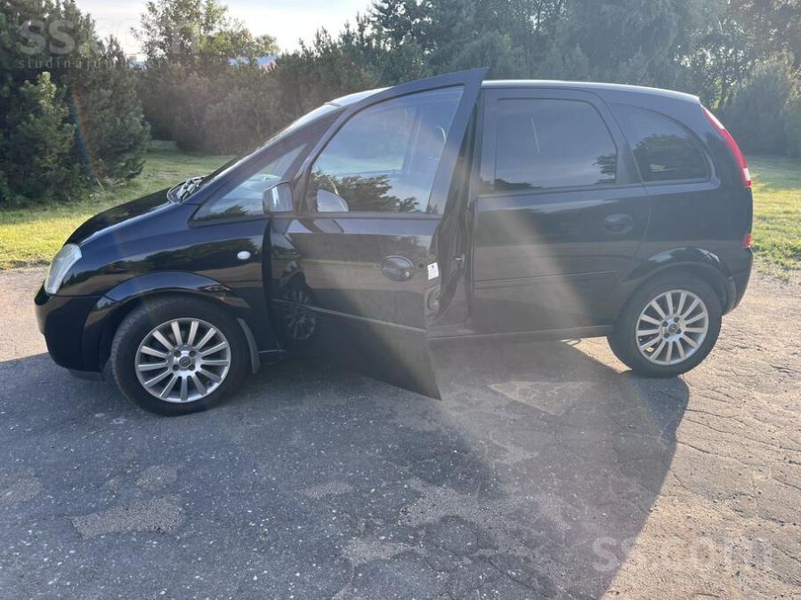 Melns Opel Meriva 2005 Liepāja, ar dzinēja tilpumu 1.60 L un nobraukumu 267 tūkst. km par 1400 €, foto 10 vietnē AUTOMOTO.COM.LV
