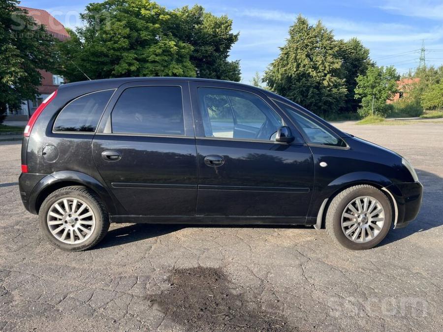 Melns Opel Meriva 2005 Liepāja, ar dzinēja tilpumu 1.60 L un nobraukumu 268 tūkst. km par 1100 €, foto 4 vietnē AUTOMOTO.COM.LV