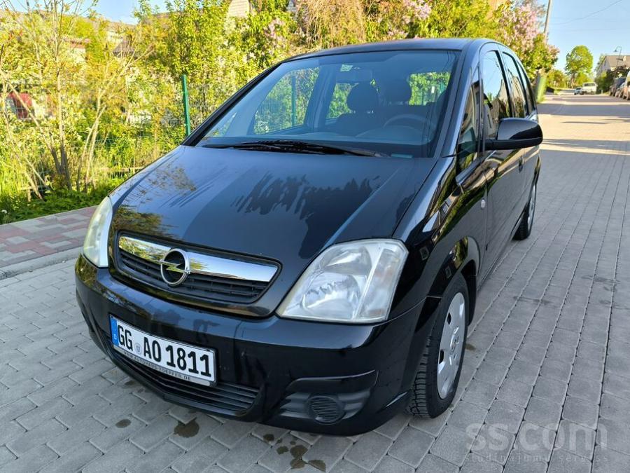 Melns Opel Meriva 2006 Ludza, ar dzinēja tilpumu 1.70 L un nobraukumu 208 tūkst. km par 2550 €, foto 1 vietnē AUTOMOTO.COM.LV